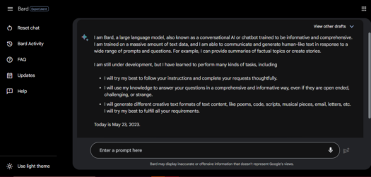 What is Google Bard, and how does it fare against ChatGPT?