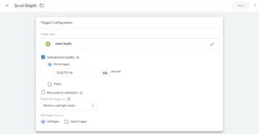 Tracking Scroll Percentage in GA4 using GTM - EasyInsights