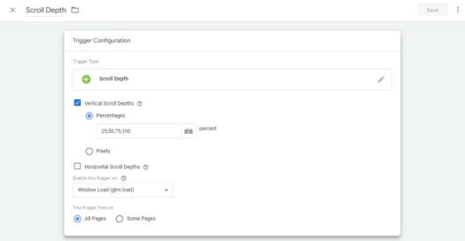 Tracking Scroll Percentage in GA4 using GTM - EasyInsights
